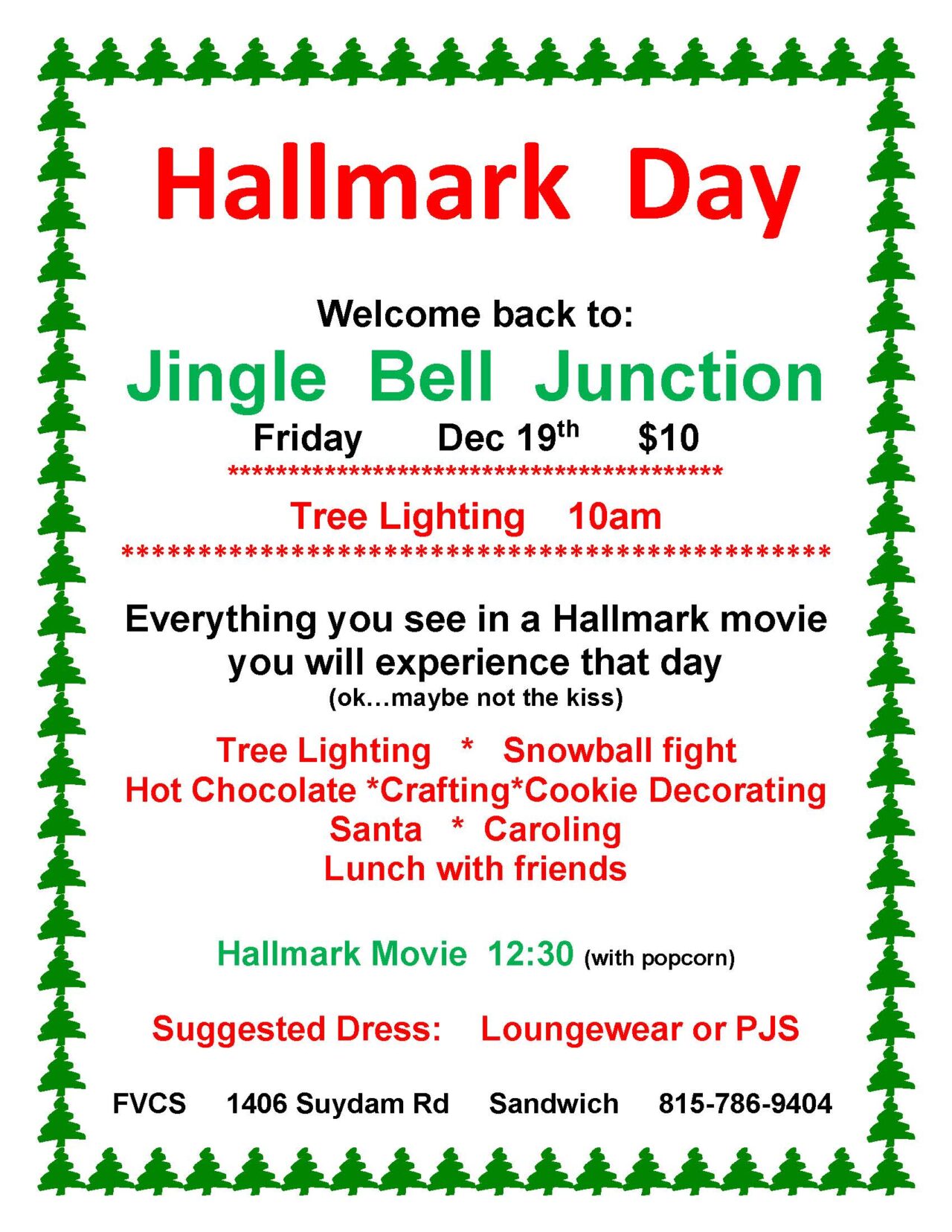 Hallmark Day - Fox Valley Community Services